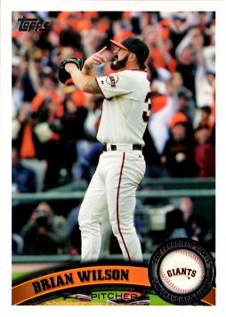 Brian Wilson Baseball Card