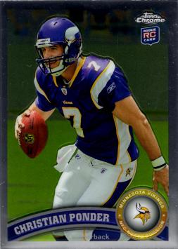 Christian Ponder Rookie Card