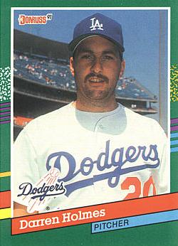 Darren Holmes Rookie Card