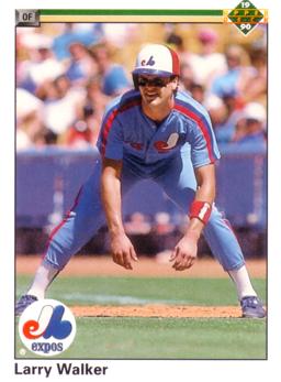 Larry Walker Rookie Card